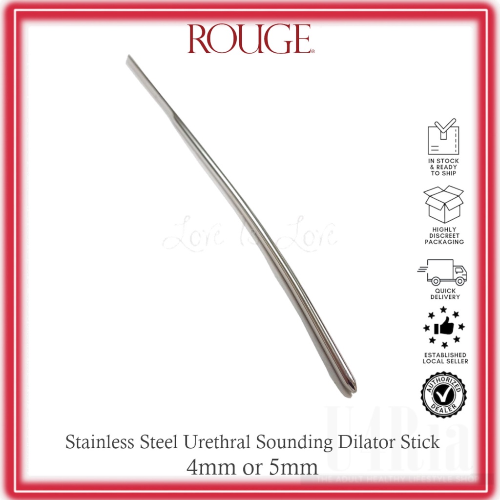 Rouge Stainless Steel Uretheal Sounding Dilator Stick 4 mm or 5 mm ...