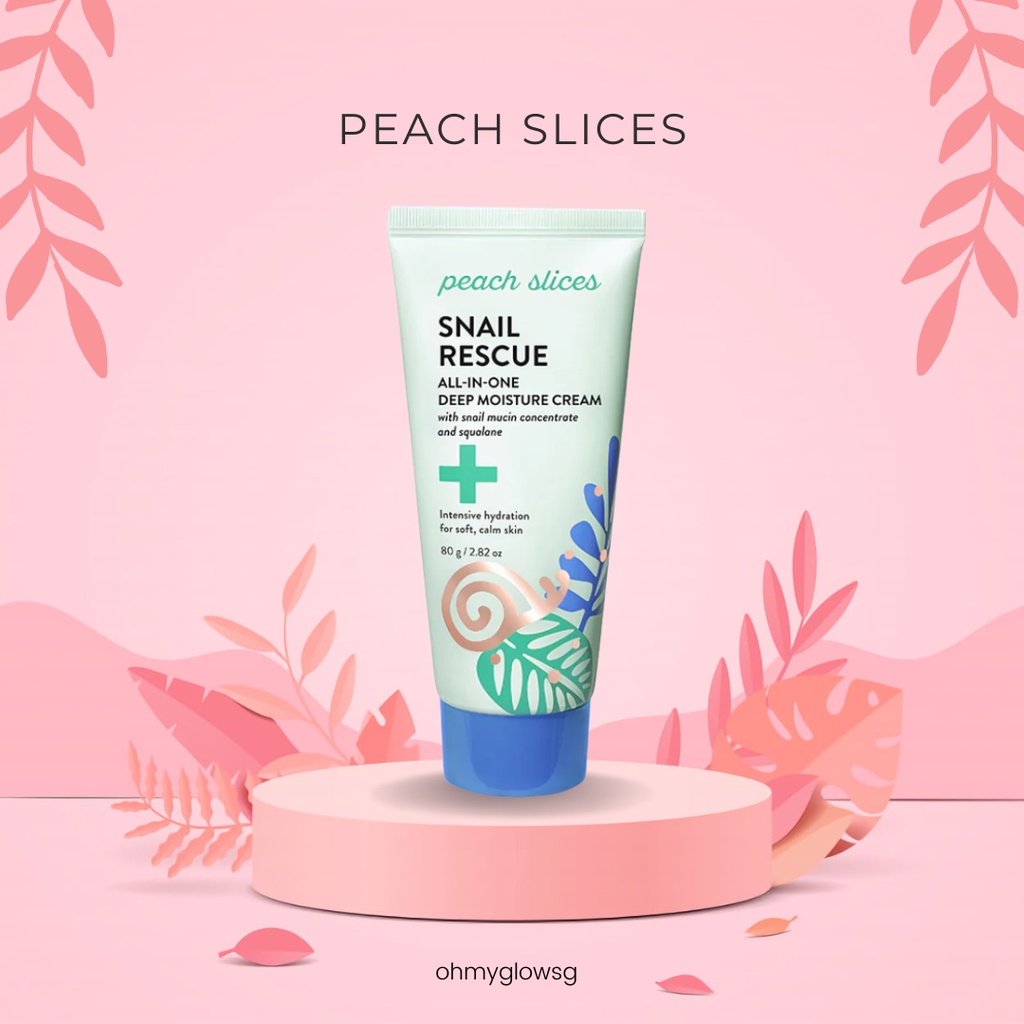 (READY TO SHIP) PEACH SLICES PEACH & AND LILY Snail Rescue All-In-One ...