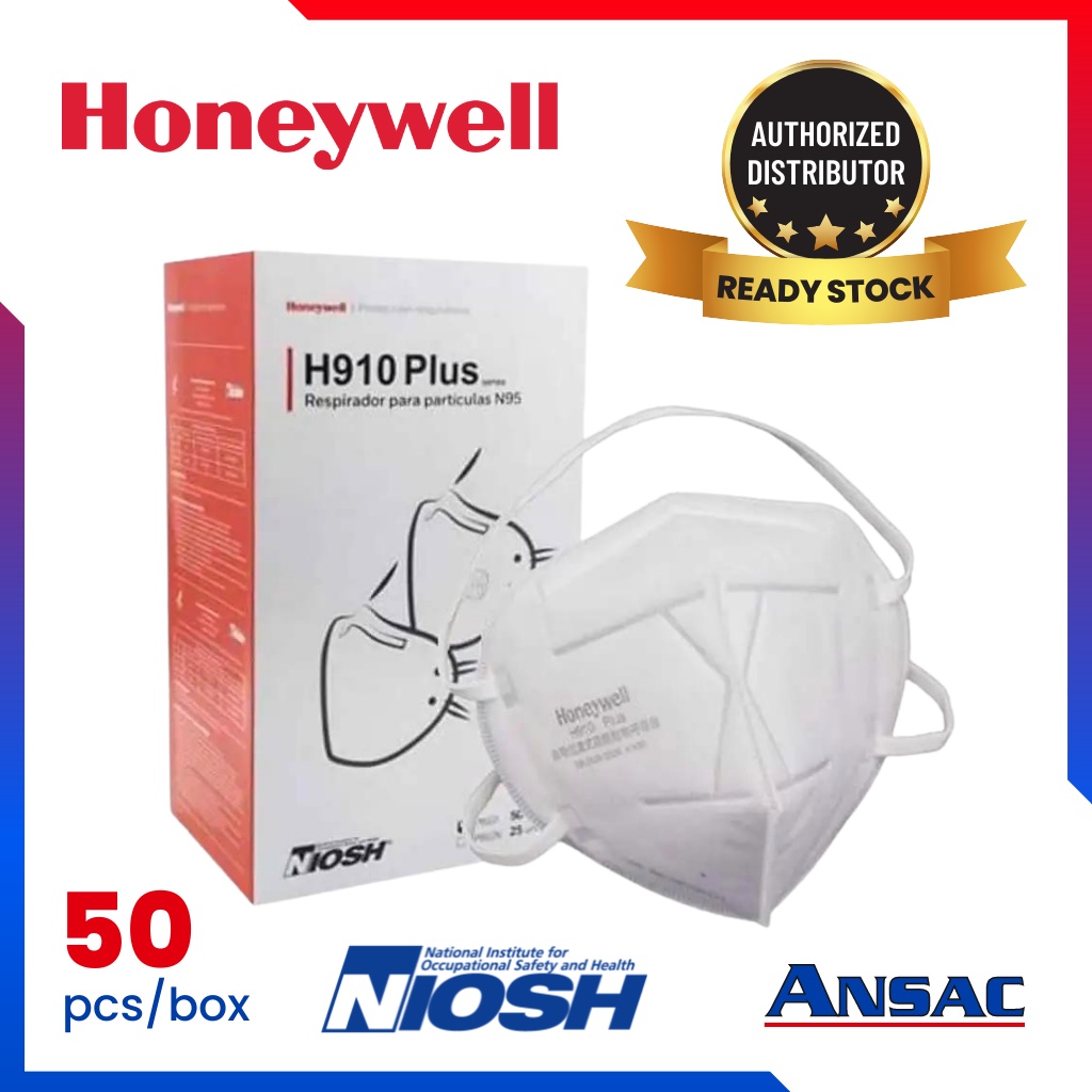 [50pcs/box at 1 price] Honeywell H910 Plus NIOSH Approved | N95 ...