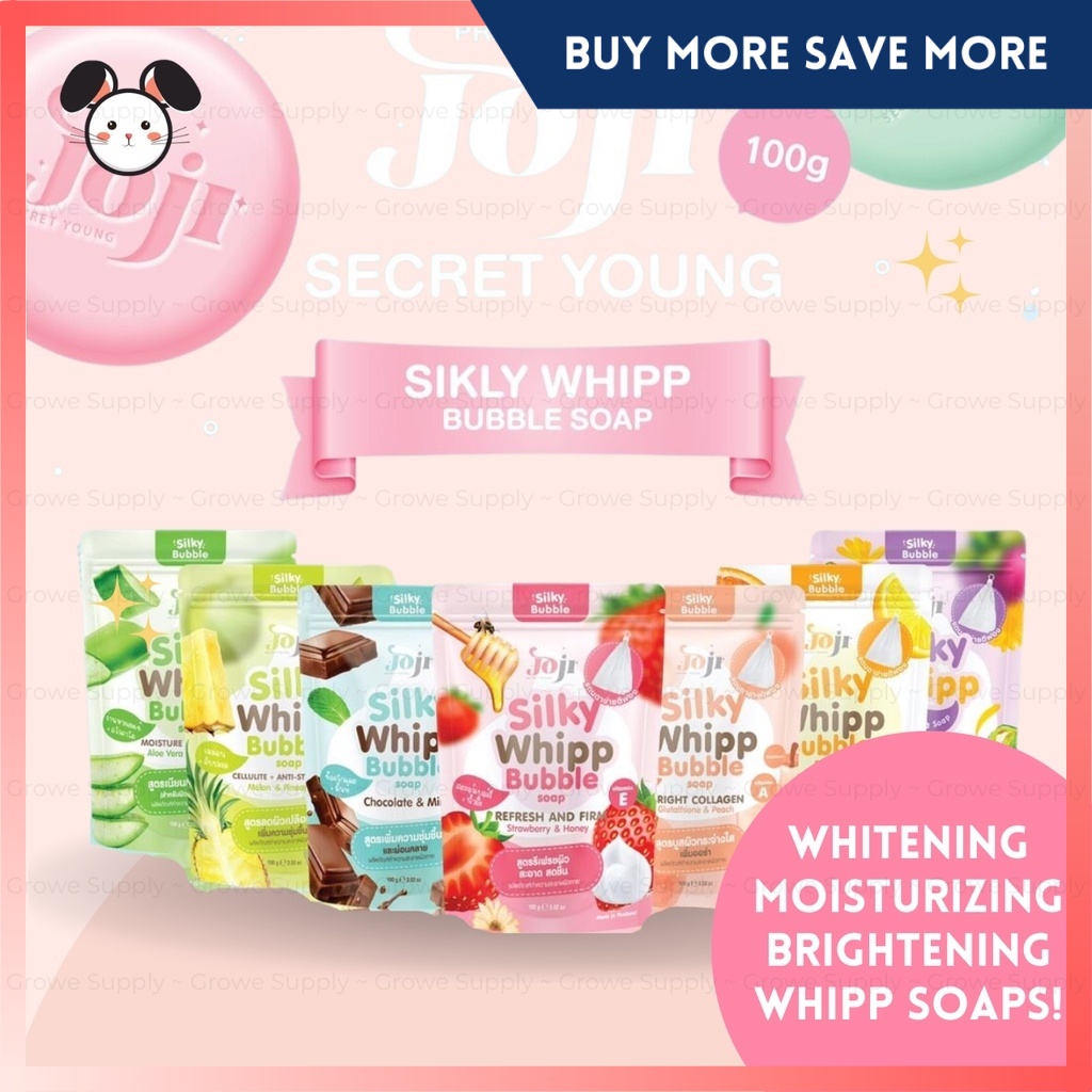 [SG INSTOCK] Joji Secret Young Silky Whipp Bubble Soap 100g (Whitening ...
