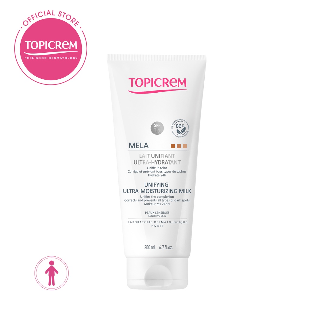 Topicrem Mela Unifying Ultra-Moisturizing Milk(200ml) Lightens ... Topicrem Mela Unifying Ultra-Moisturizing Milk(200ml) Lightens ...