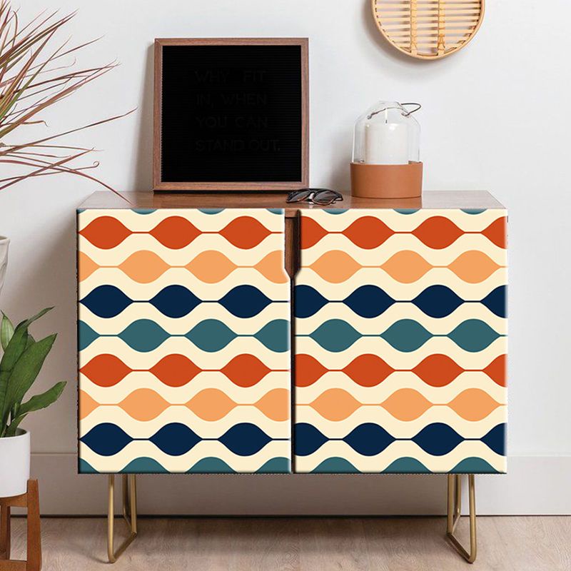 Contact Paper for Cabinets Peel and Stick Wallpaper, Modern Geometric ...