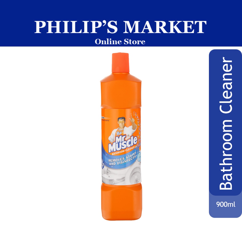 Mr Muscle Stain Remover Bathroom Cleaner 900ml | Shopee Singapore