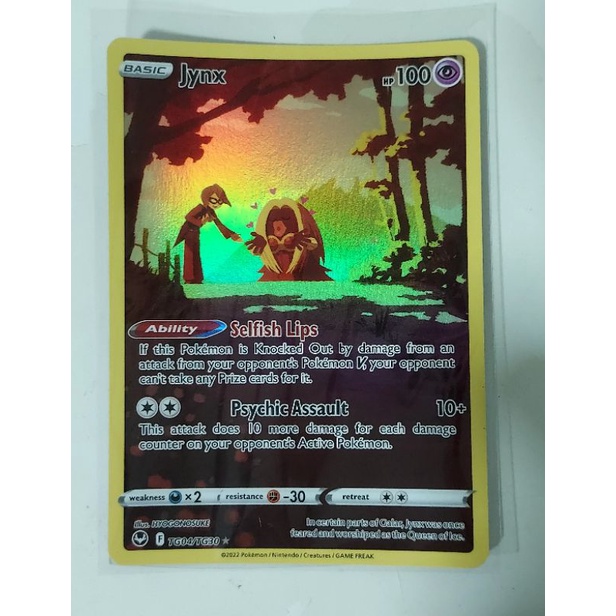 Pokemon jynx trainer gallery silver tempest card | Shopee Singapore