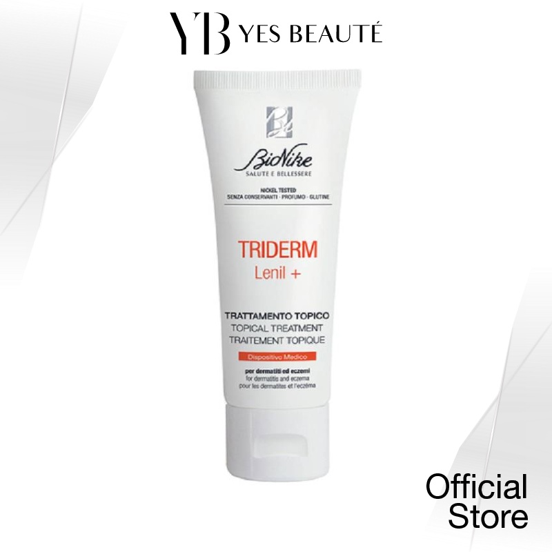 Bionike Triderm Lenil+Cream 50Ml-Treatment for Eczema Flare-Ups,Itching ...