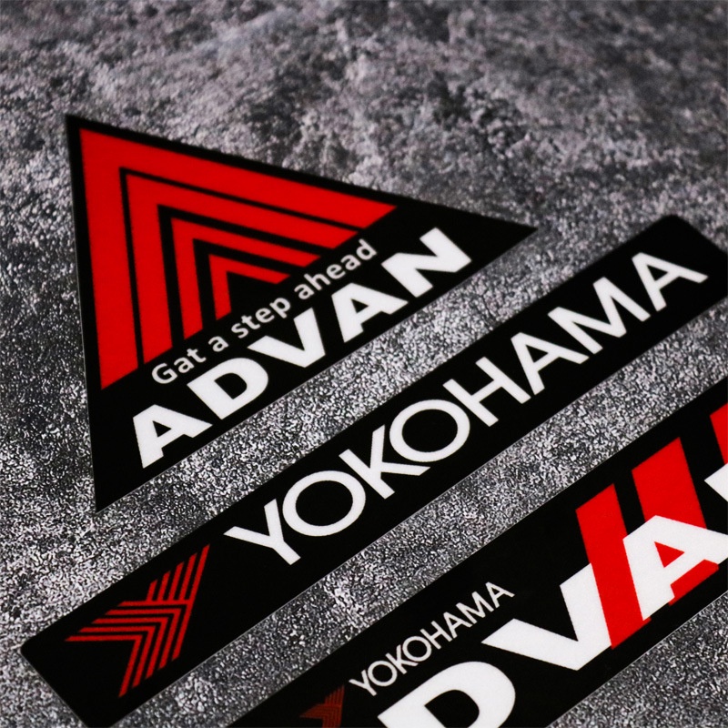 Advan Racing Decal Stickers JDM Drift Decal for Your All Cars Racing ...