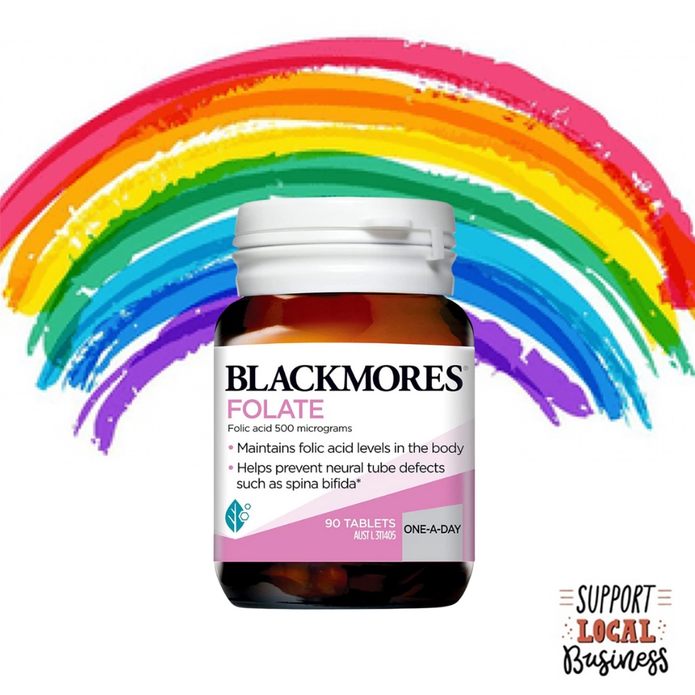[Crazy Sale] Blackmores Folate - Folic Acid 500mg l 90 Tablets | Shopee ...