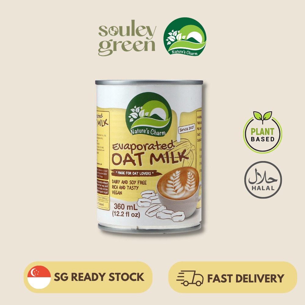 [SG Ready Stock] Nature's Charm Evaporated Oat Milk 360ml | Shopee ...