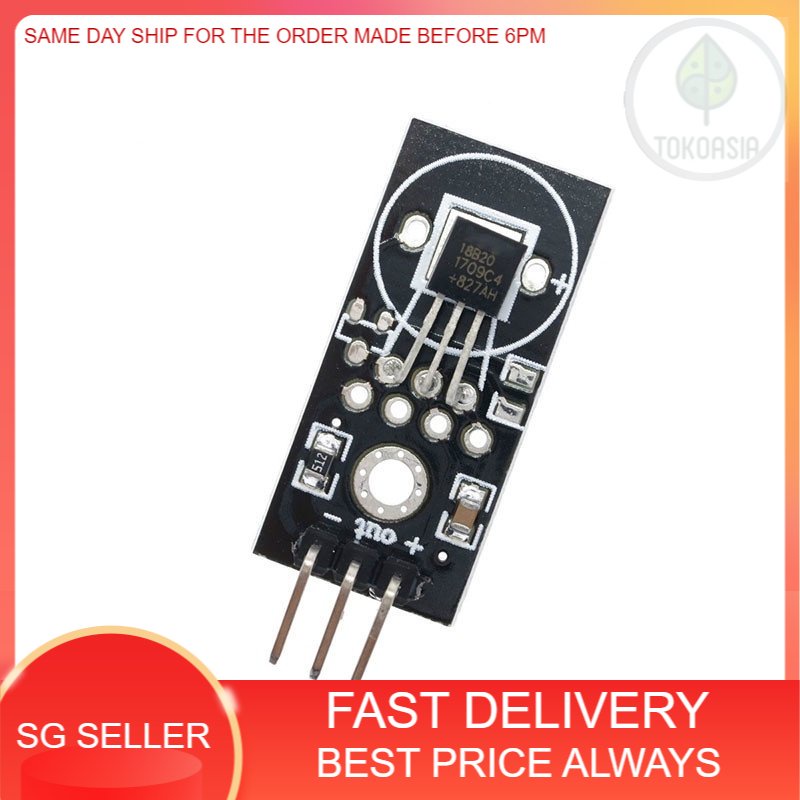 Ds18b20 18b20 Single Bus Digital Temperature Sensor Module For Arduino 3361
