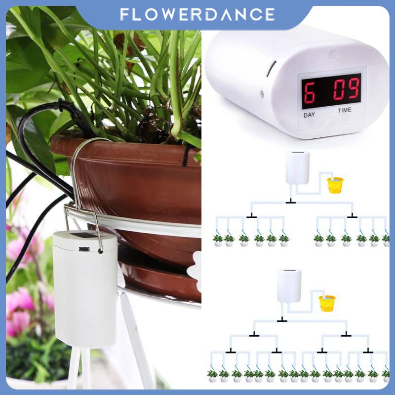 Flower Pot Automatic Watering System Indoor Plant Self Drip Irrigation ...
