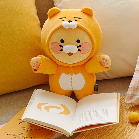 KAKAO FRIENDS Ryan Pajama Choonsik Soft Plush Stuffed Toy Doll Pillow ...