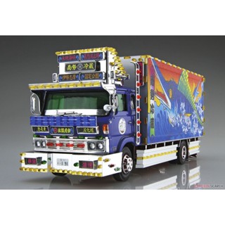 Aoshima 1/32 Dekotora series Nansei Refrigeration (4t Refrigerator ...