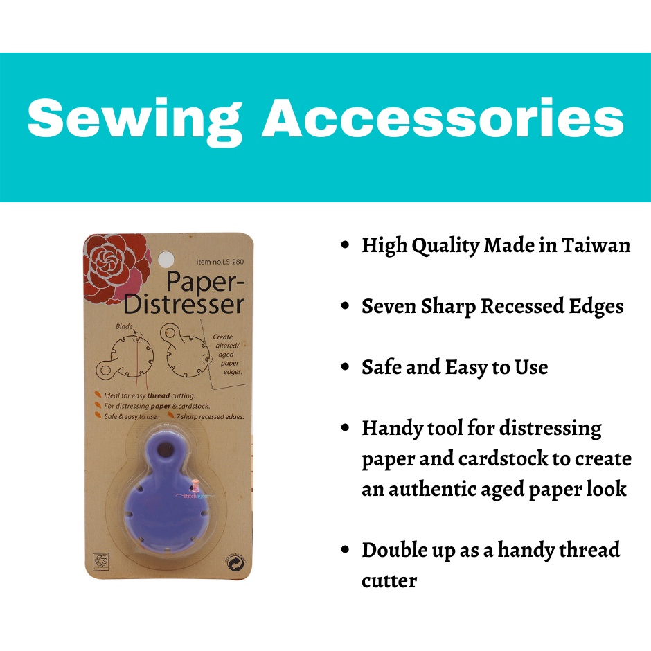 Paper Distresser, good for thread cutting and distressing paper ...