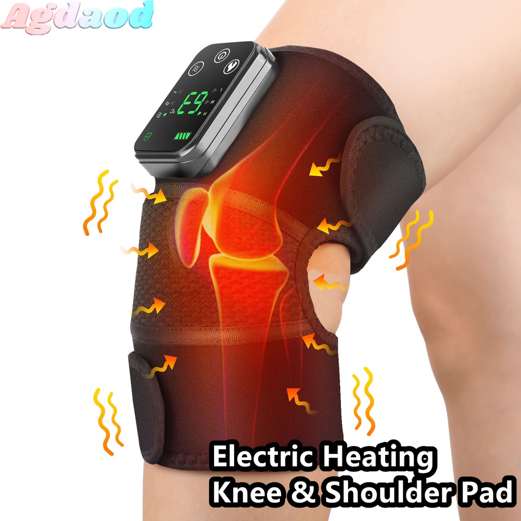 Agdoad Electric Knee Air Massager Vibration Heating Joint Physiotherapy