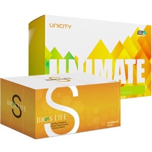 Feel great Unicity consist of one bios life slim and one unimate ...