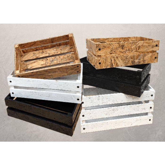 XZ Wooden Crate Storage box Kotak kayu Decoration box Crates box Osb ...
