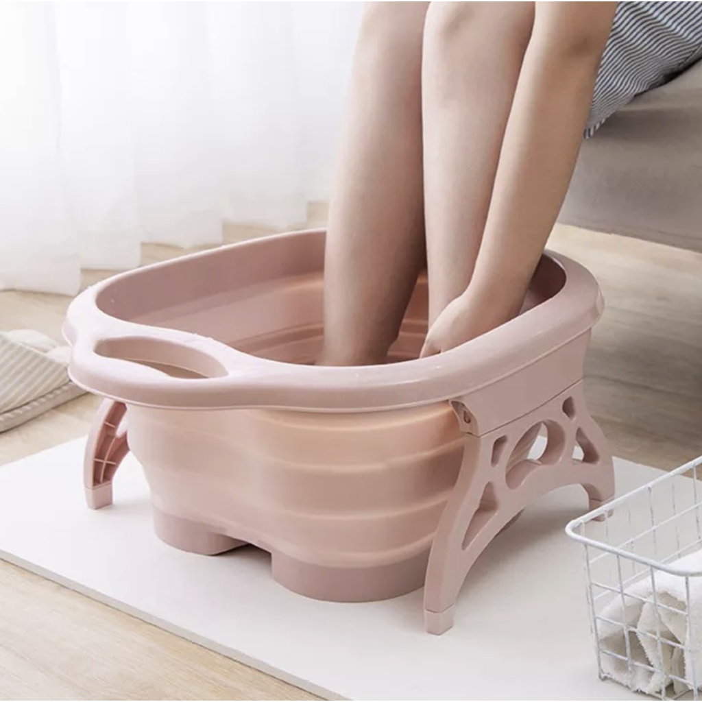 Collapsible Foot Spa Bucket GO2MALL [SG Ready Stocks] | Shopee Singapore