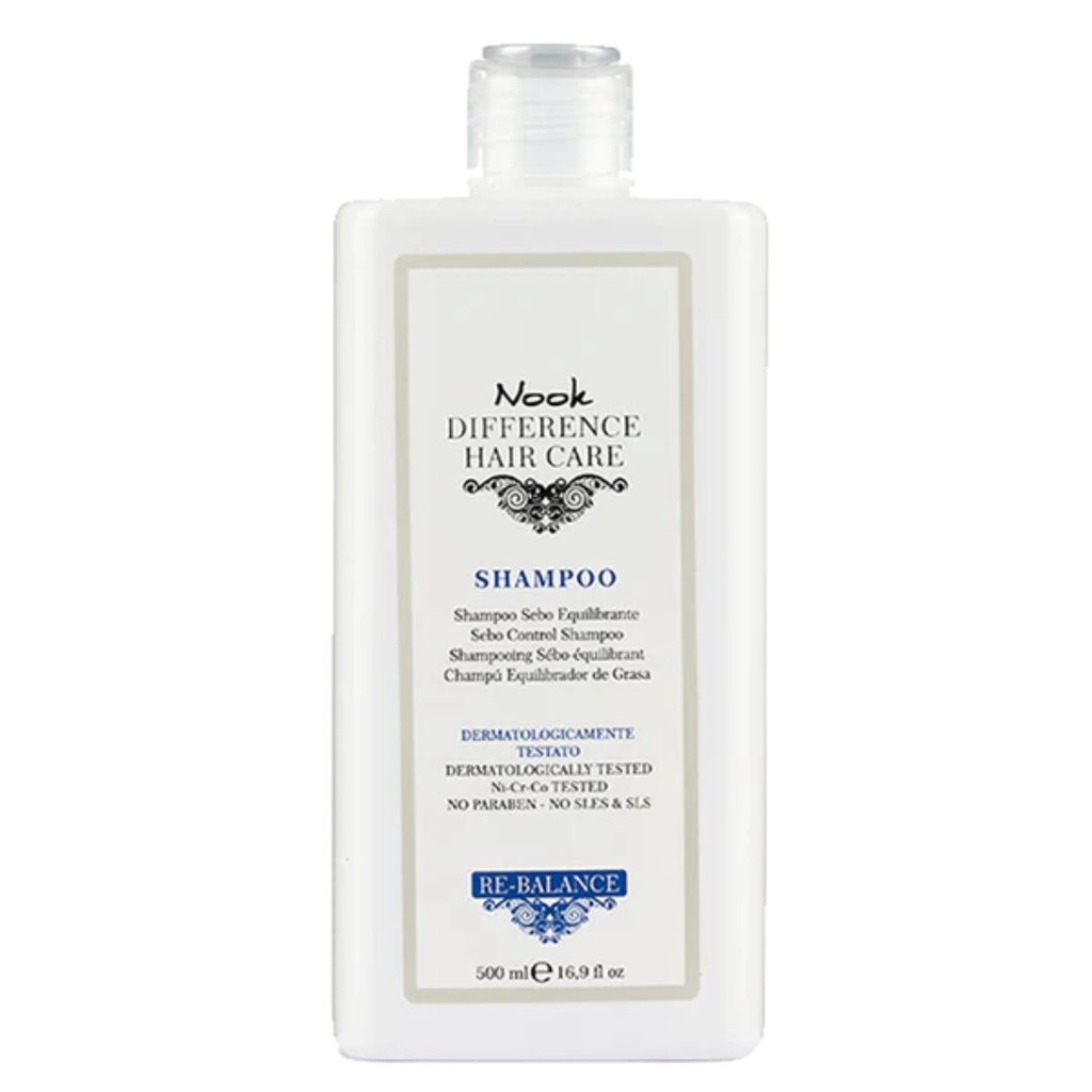 Nook Difference Hair Care Re-Balance Shampoo 500ml - For Scalp And Oily ...