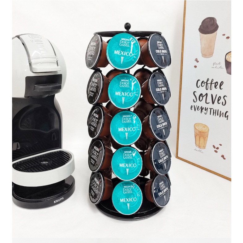 Coffee Capsule Stand Storage Shelves Rack Nescafe Dolce Gusto Capsule ...
