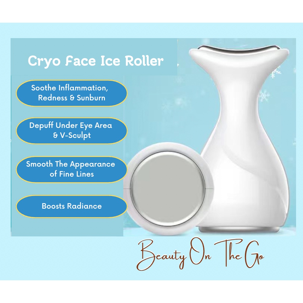 [SG READY STOCK] Cryo Face Ice Roller | Face Cryo Therapy | Soothes ...
