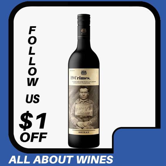 19 Crimes Shiraz 2018 Australia Red Wine 75cl w/o Gift Box | Shopee ...