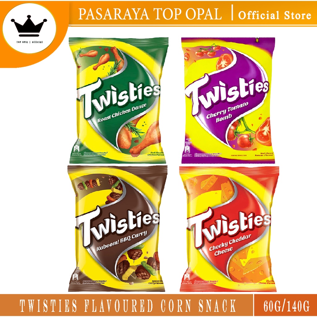 Twisties Corn Snacks Assorted Flavors (60g/140g) | Shopee Singapore