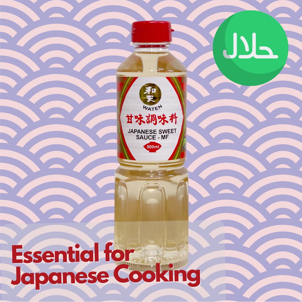 Waten Mirin Halal Japanese Sweet Rice Wine 500ML | Shopee Singapore
