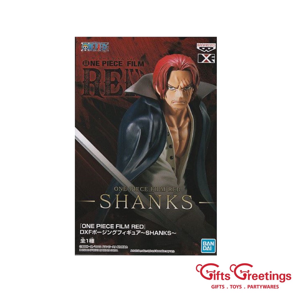 Banpresto One Piece Film Red Dxf Posing Figure (Shanks) | Shopee Singapore