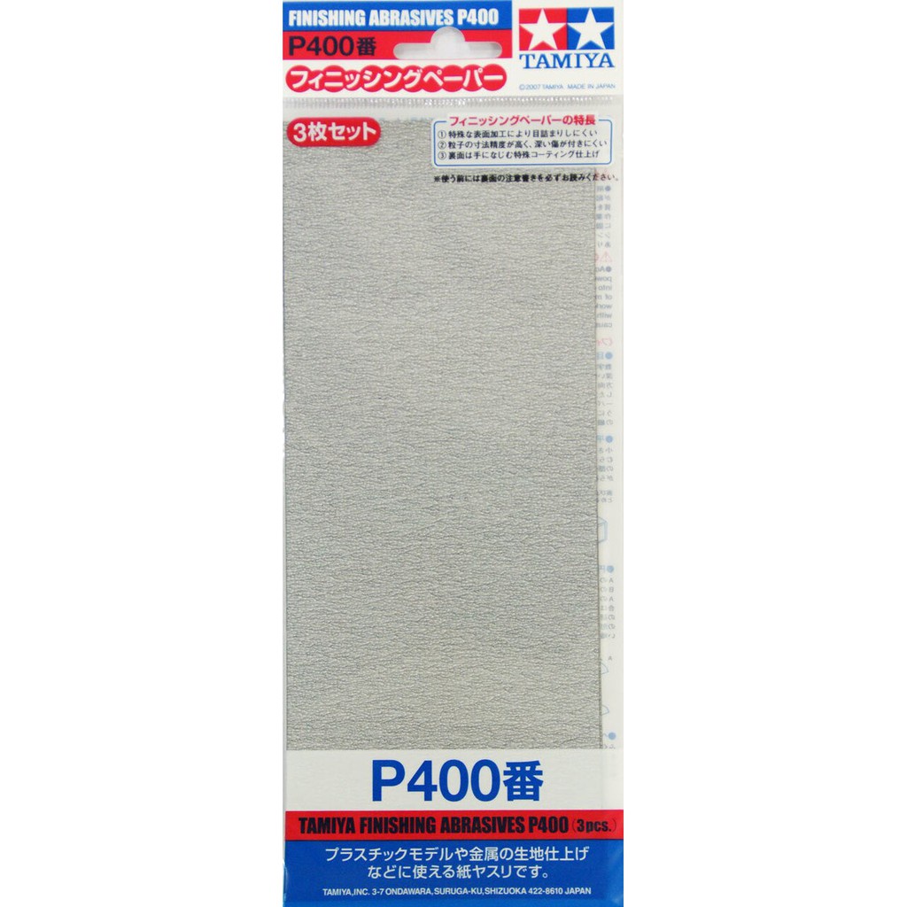 TAMIYA SANDPAPER #400-2000 FOR GUNPLA / MODELLING (Singapore Local ...