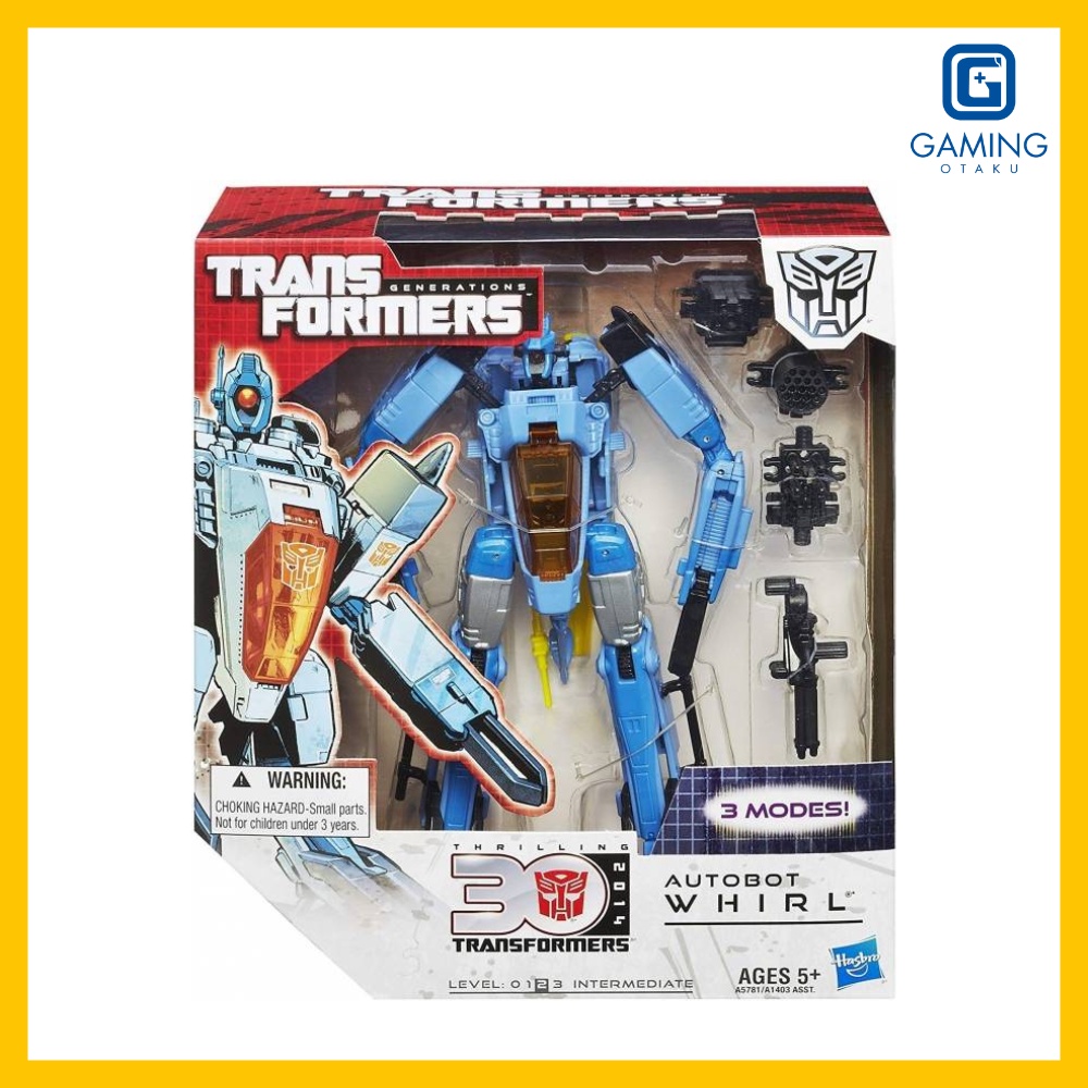 Transformers Generations 30th Anniversary Voyager Class Autobot Whirl ...
