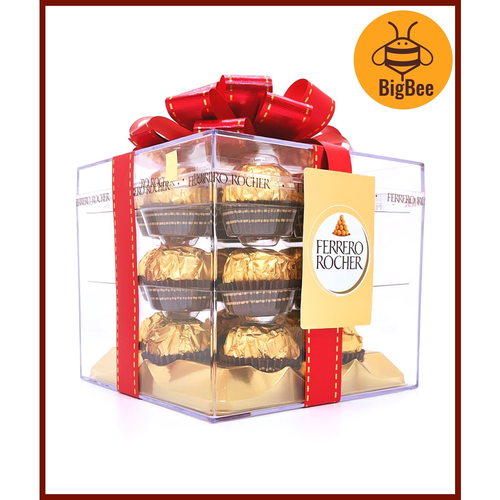 Ferrero Rocher Chocolate - T18 Cube (18's) | Shopee Singapore