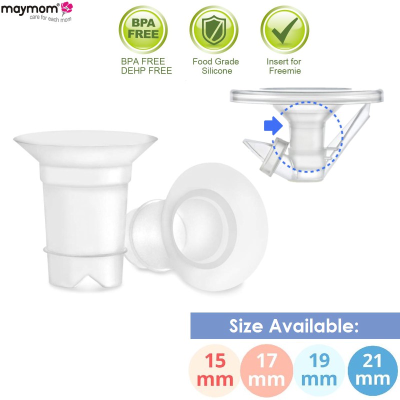 Maymom Flange Inserts for Freemie Cups/ Spectra (2pcs) | Shopee Singapore