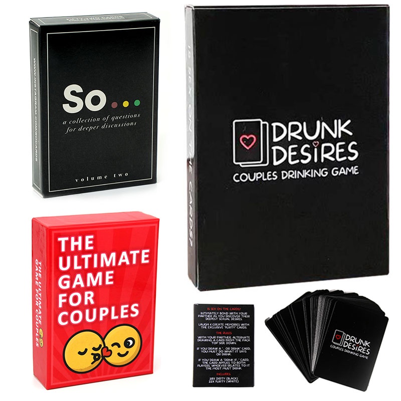 Couple Cards Games The Ultimate Game for Couples Drunk Desires So Cards ...