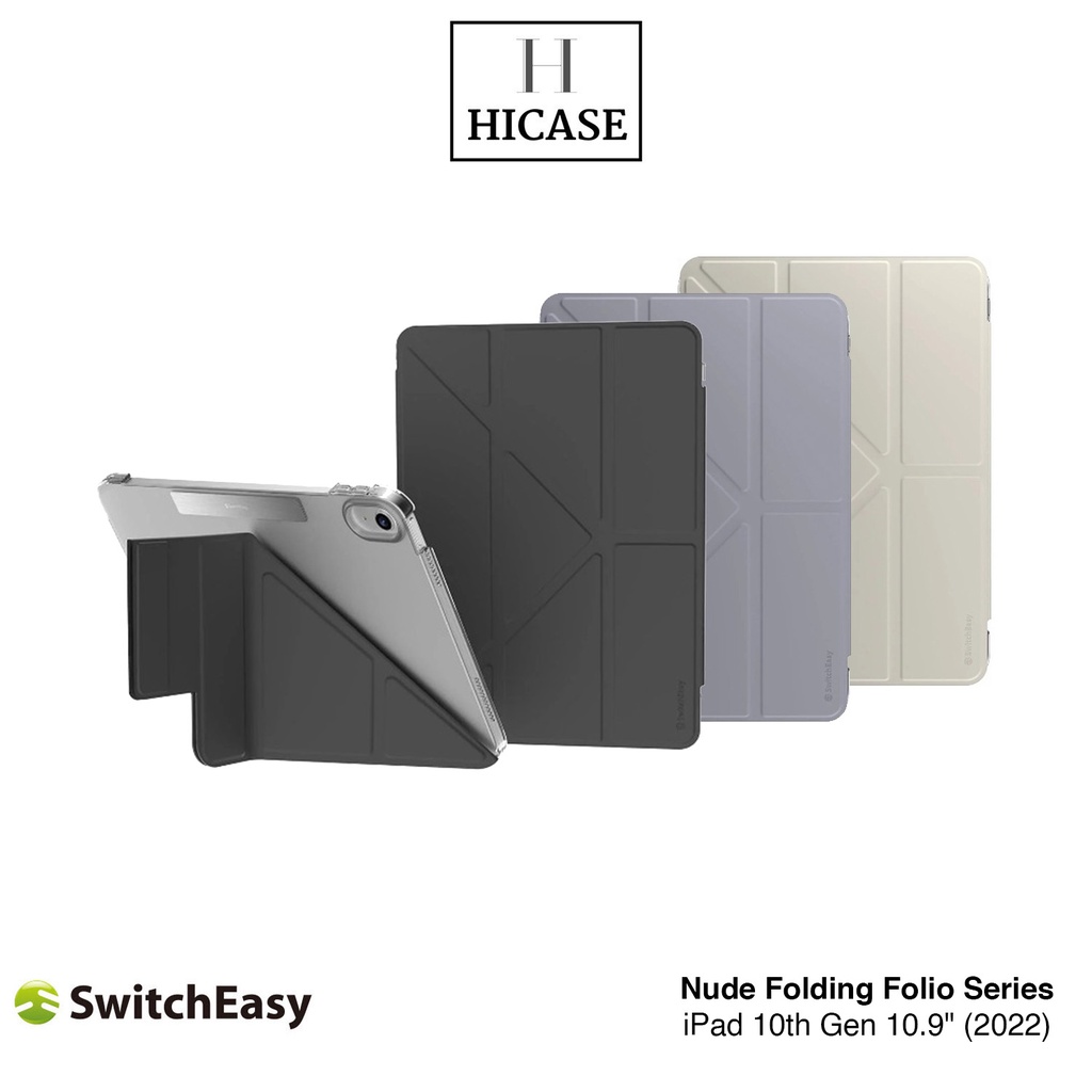 SwitchEasy Nude Folding Folio Case for iPad 10th Gen 10.9" (2022 ...