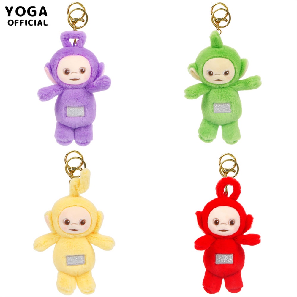 10Cm Kawaii Teletubbies Plush Doll Pendant Cartoon Cute Keychain ...