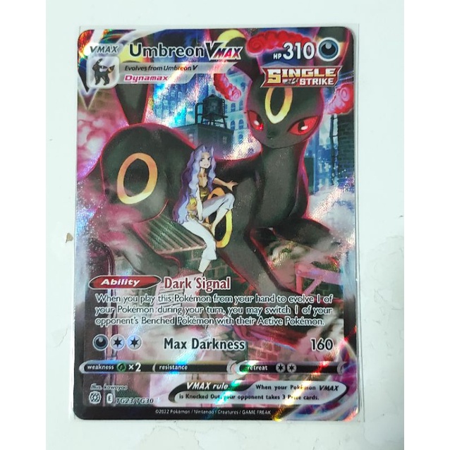 Pokemon umbreon vmax trainer gallery brilliant stars card | Shopee ...