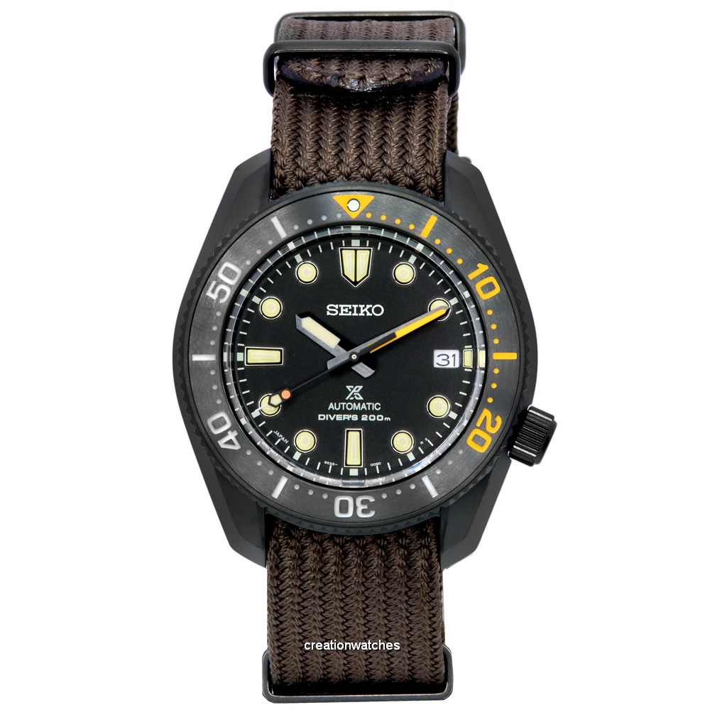 Seiko Prospex Black Series Limited Edition 1970 Automatic Divers SPB255 ...