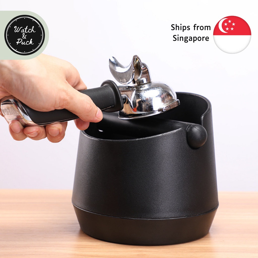 Knockbox Jumbo Size - espresso barista use, bin for espresso powder ...