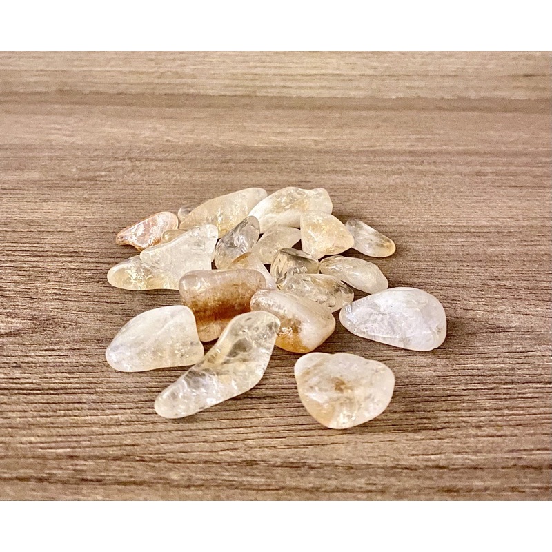 [SG SHOP] Feng Shui Natural Citrine Stones Pebbles Chinese Crystal Gold ...