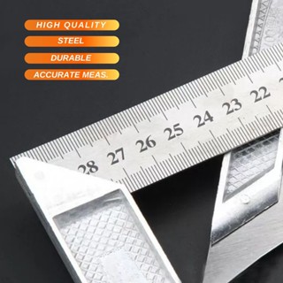 Try Square Steel Carpenter Square Scale Ruler Tools L Shape Pembaris ...