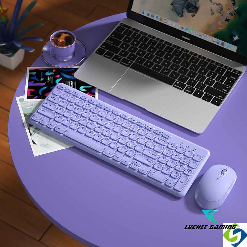 Original BOW wireless keyboard and mouse set plug and play computer ...