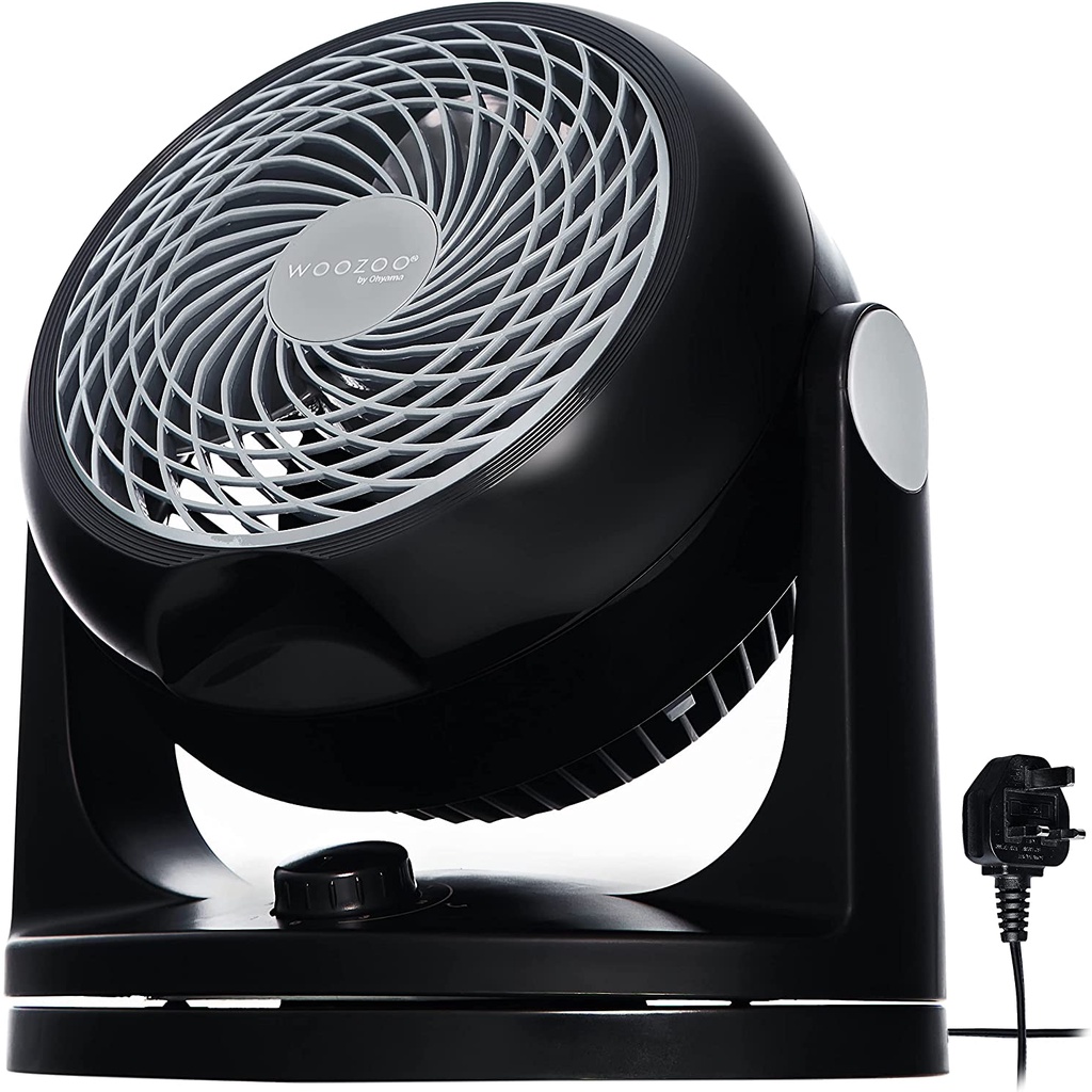 IRIS OHYAMA CIRCULATOR FAN PCF-HD18 Black (7" blade) | Shopee Singapore