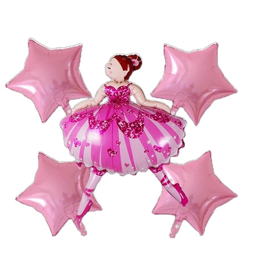 Ballerina Balloon Set (Ballet/ Dance/ Theme) | Shopee Singapore
