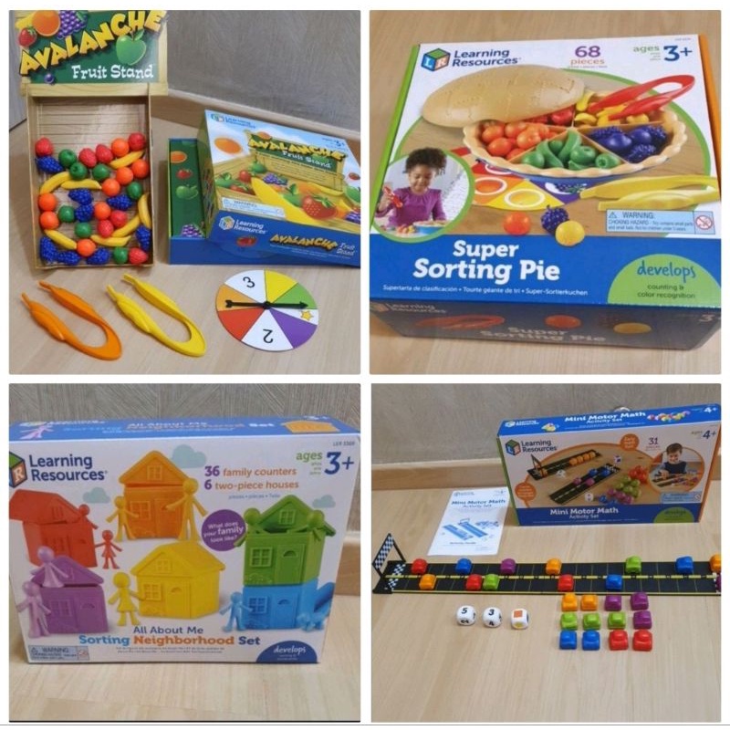 Learning Resources All About Me Sorting Neighborhood, Super Sorting Pie ...