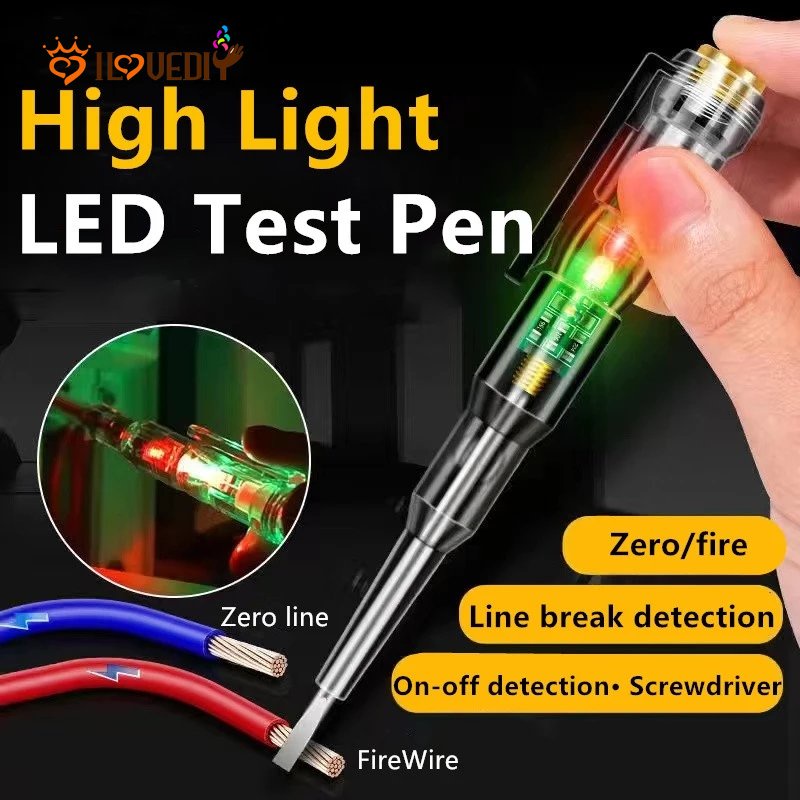Non Contact Induction Test Pencil Electrical Screwdriver Probe Sensor ...