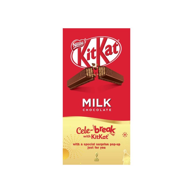 Kit Kat Block Milk Chocolate 2 x 170g | Shopee Singapore