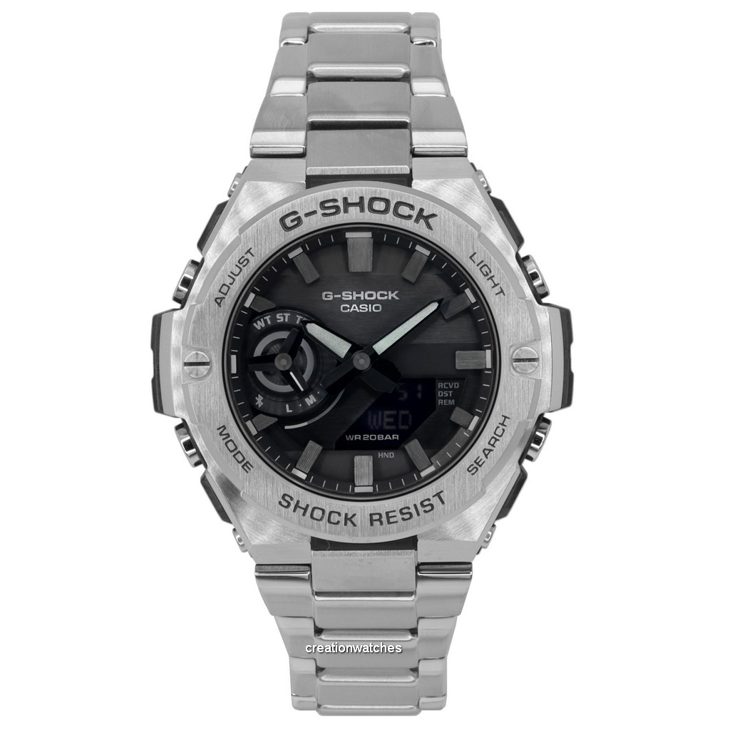 Casio G-Shock G-Steel Analog Digital Tough Solar GST-B500D-1A1 GSTB500D ...