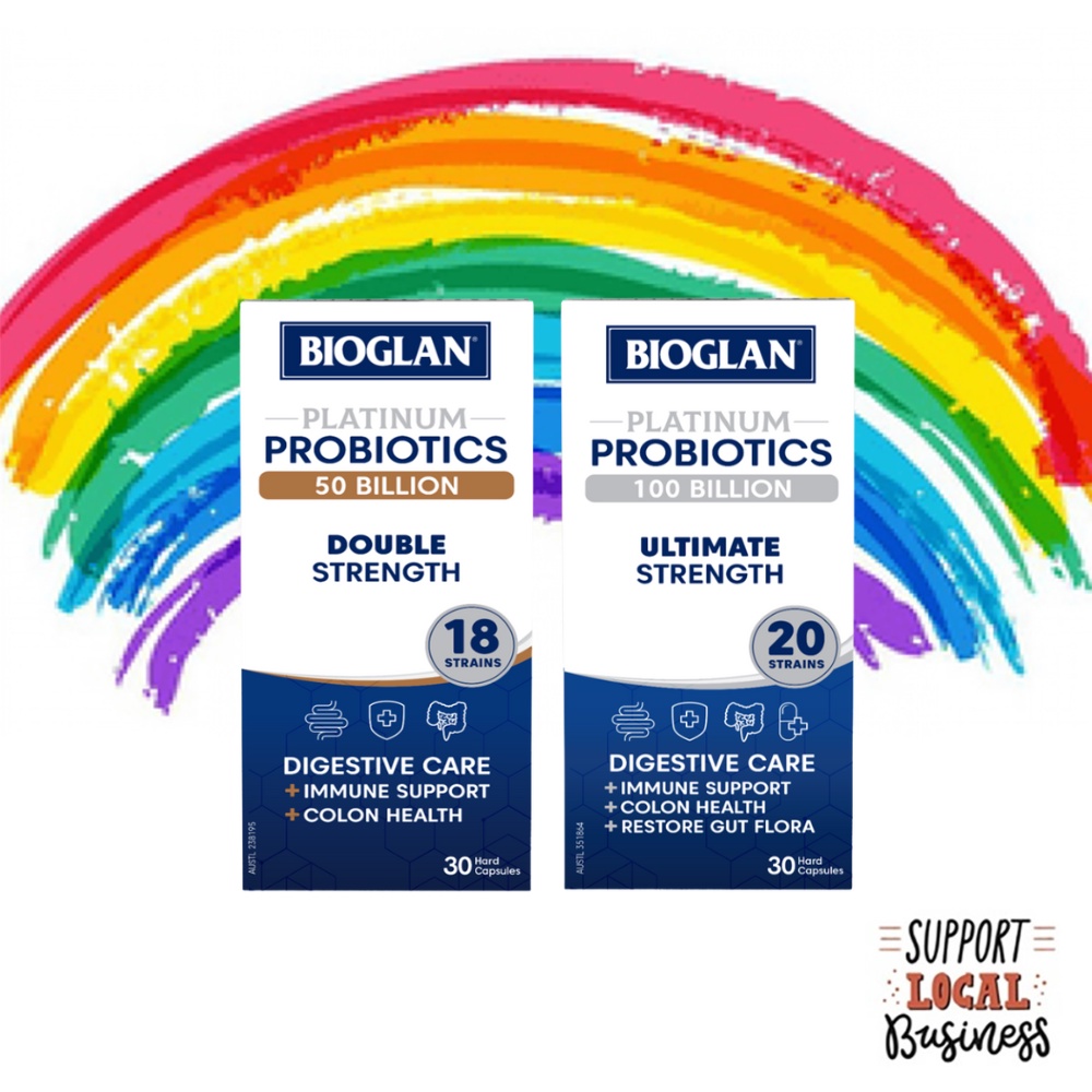 [Crazy Sale] BIOGLAN Platinum Probiotics l 50B Double Strength l 100B ...