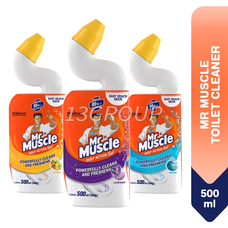 Mr Muscle Toilet Cleaner, 500ml | Shopee Singapore