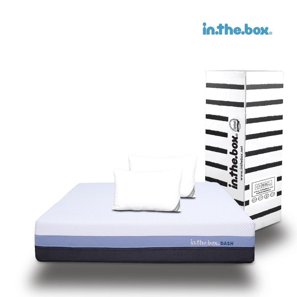 INTHEBOX Dash Orthopedic Mattress High Density Foam and Pocket Spring ...